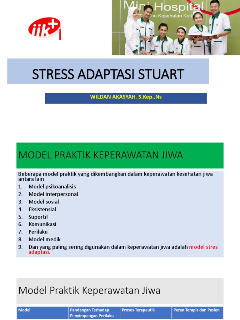 Stress Adaptasi Stuart | PDF | Pengembangan Diri