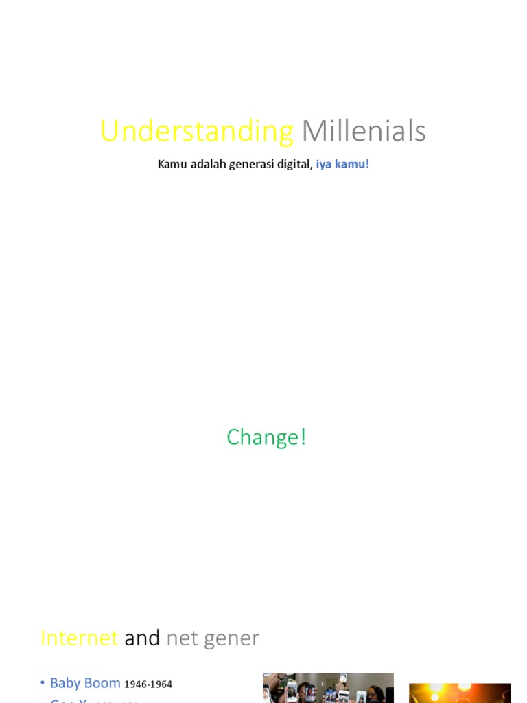Mengenal Millenials | PDF | Games & Activities