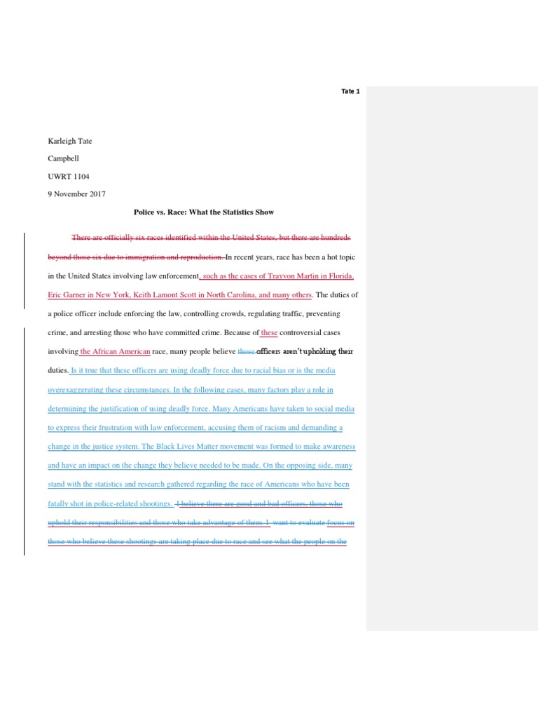 Track Changes | PDF | Racism | Discrimination & Race Relations