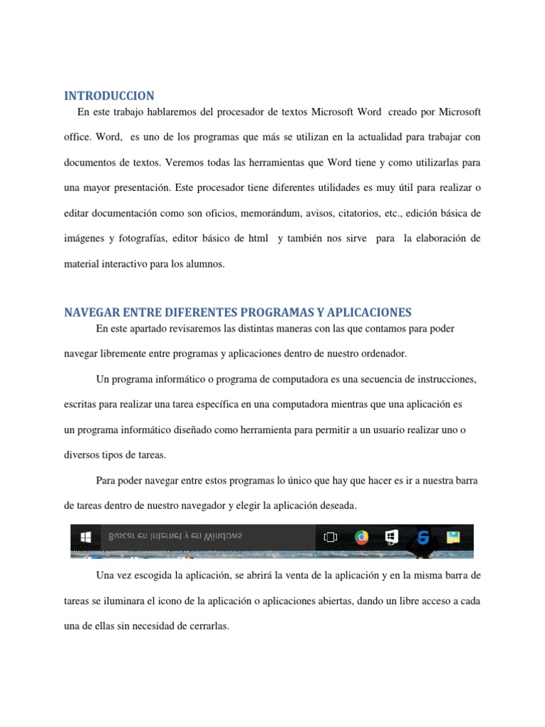 Explorando Word Gema | PDF | Ventana (informática) | Microsoft Word