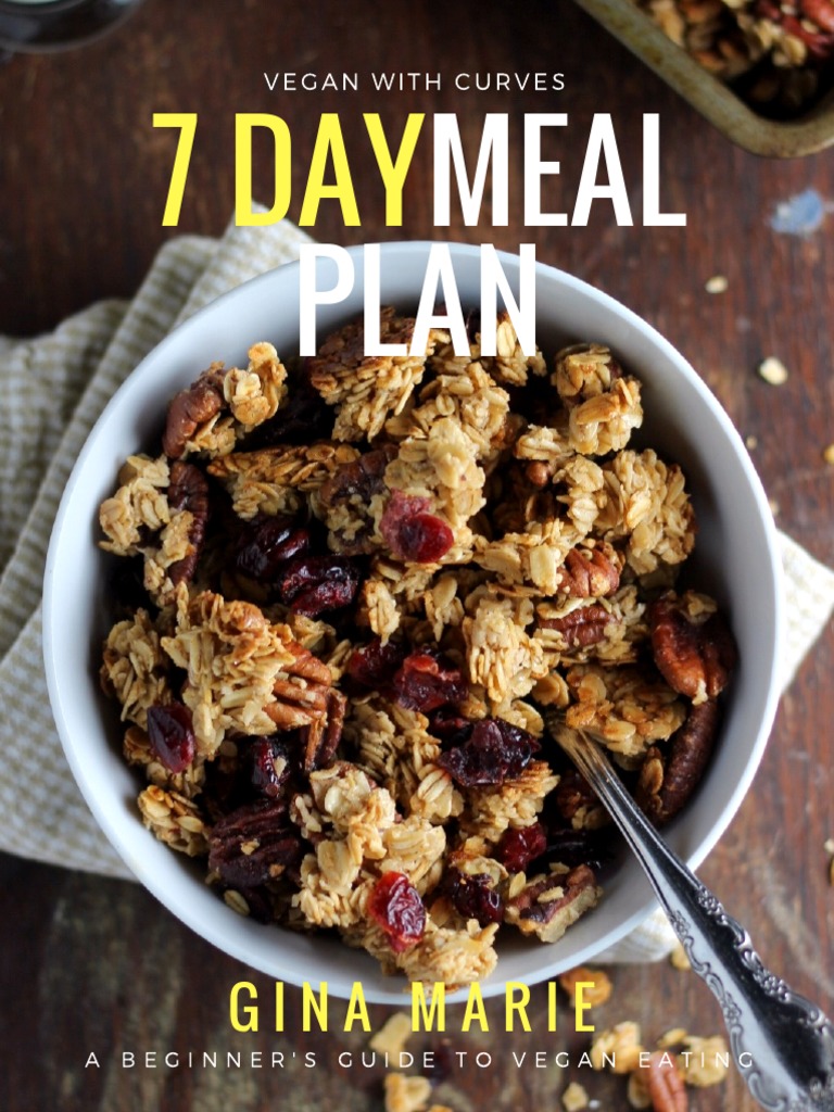 Vegan With Curves Meal Plan | PDF | Curry | Peanut Butter