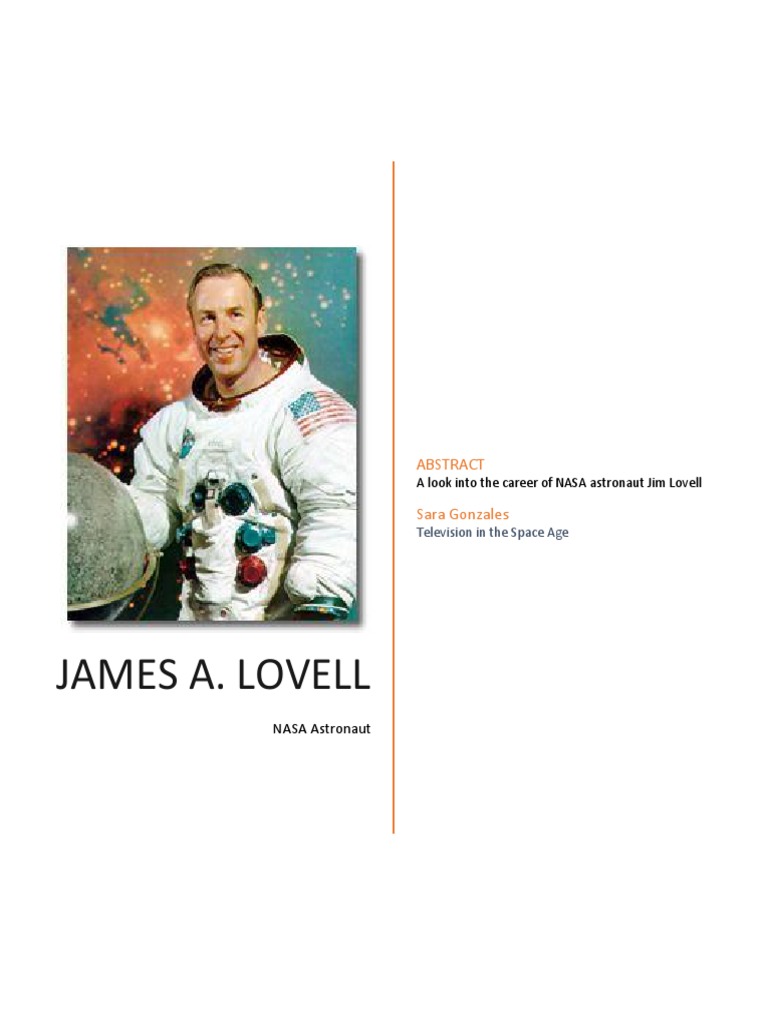 Jim Lovell | PDF | Project Gemini | Space Rendezvous