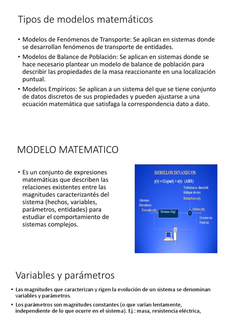 Modelos Matemáticos | PDF