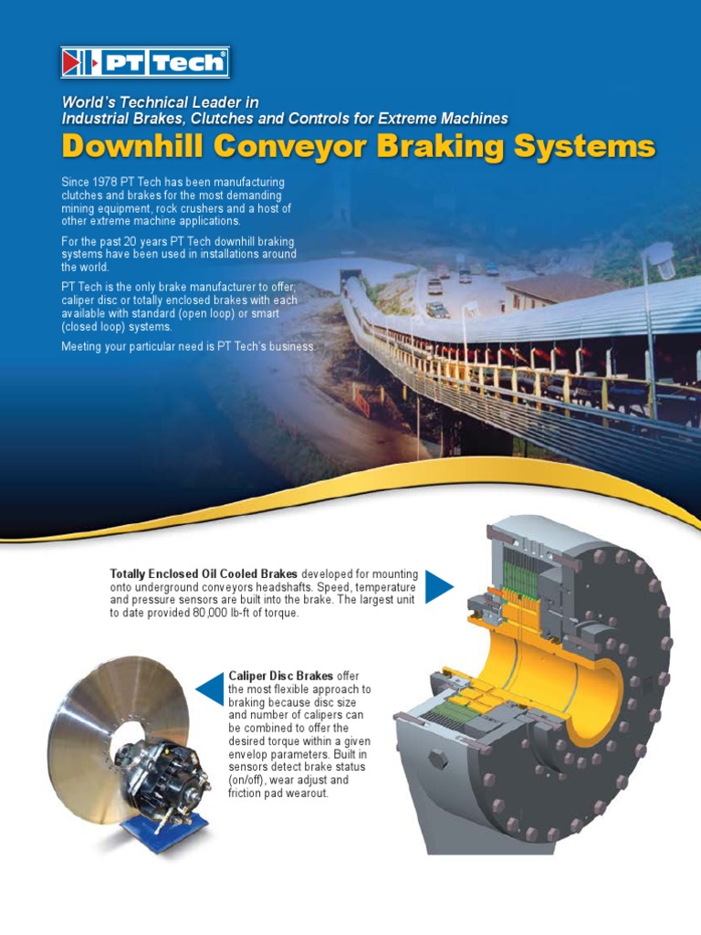 Conveyer Brake Systems | PDF | Brake | Manufactured Goods