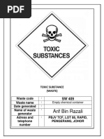 Seventh Schedule SW417 | PDF | Toxicity | Water