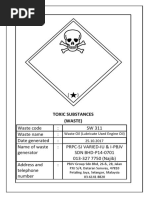 FTR Cepswam Format | PDF | Waste Management | Waste