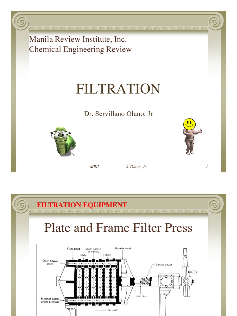 Filtration | PDF | Filtration | Chemical Process Engineering