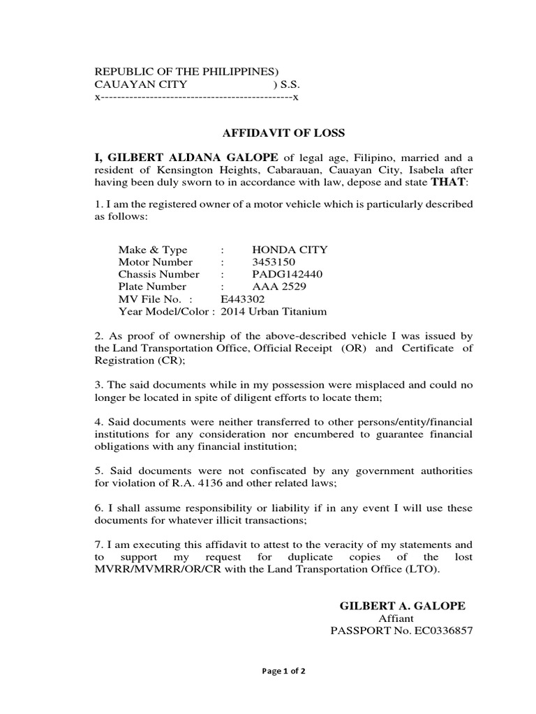 Legal Forms Gag | PDF