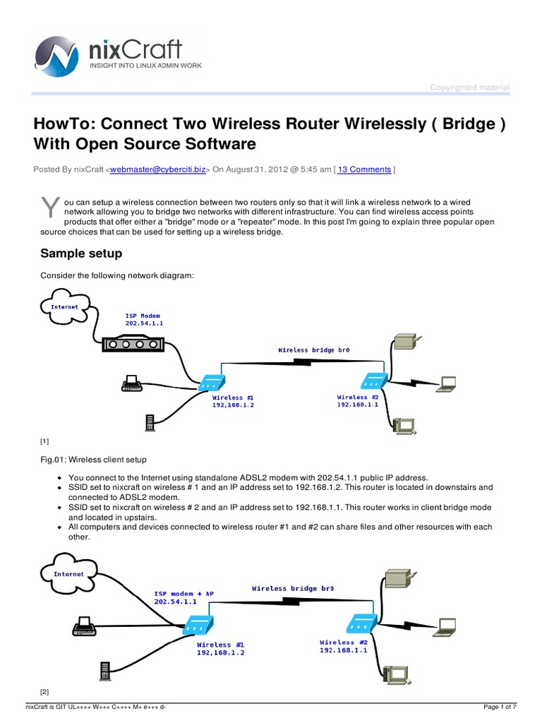 Bridge Type Router Series | PDF | Router (Computing) | Ip Address