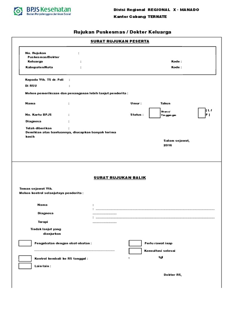 Rujukan BPJS | PDF