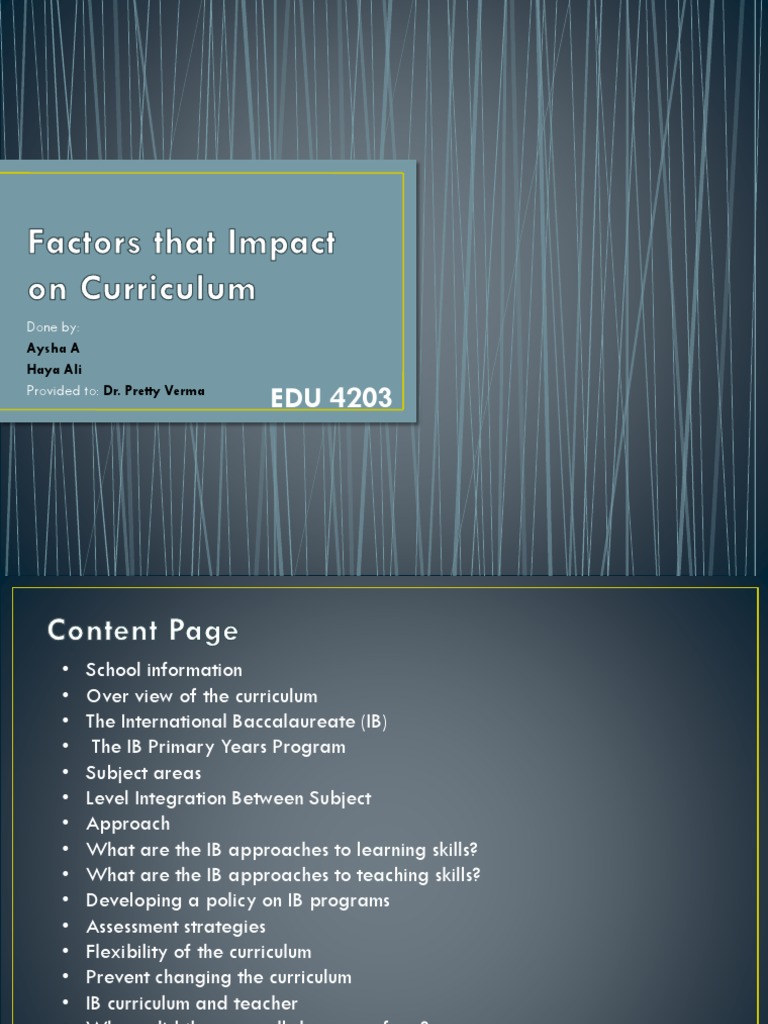 Final Powerpoint Aysha and Haya | PDF | Curriculum | Educational Assessment