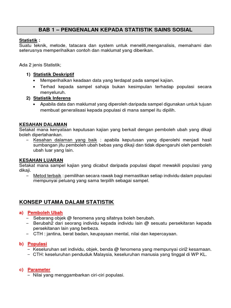 NOTA Statistik | PDF