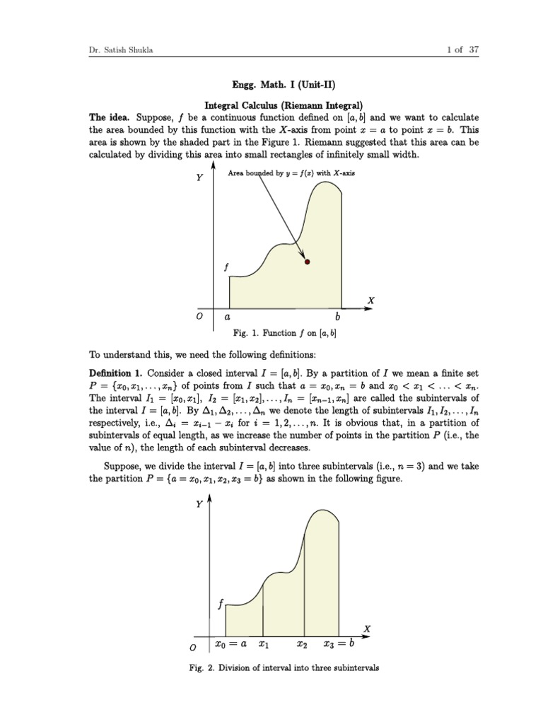 Unit II | PDF | Integral | Geometric Shapes