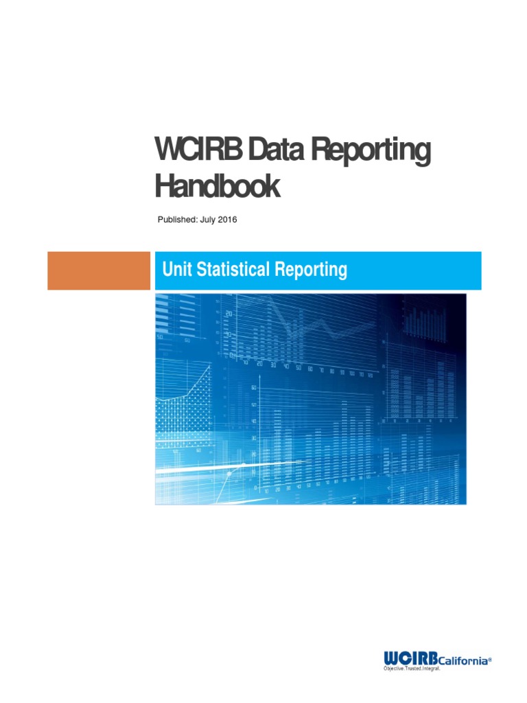 WCIRB CA USR Data Reporting Guidebook - 07.2016 | PDF | Workers ...