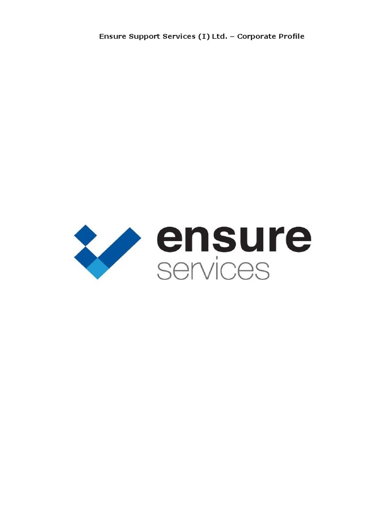 Ensure Services - Corporate Profile | PDF | Cloud Computing | Software ...