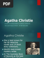 Agatha Christie Webquest | PDF