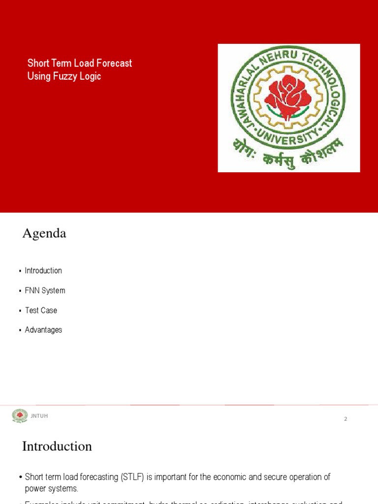 Short Term Load Forecast Using Fuzzy Logic | PDF | Fuzzy Logic | Forecasting