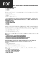 Plumbing Exam Questions and Answers | PDF | Plumbing | Water Heating