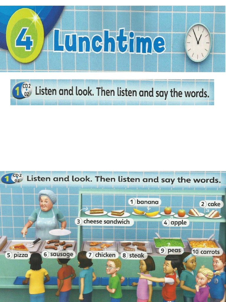 Unit 4 Lunchtime | PDF