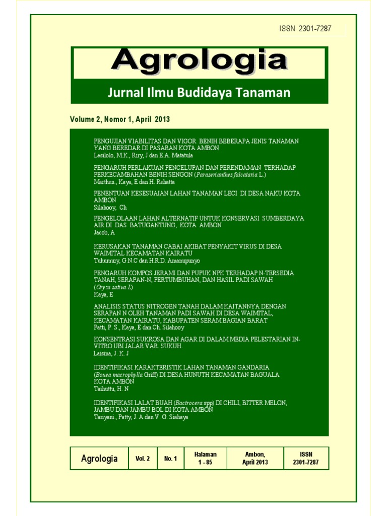 Lalat Buah Jambu PDF | PDF