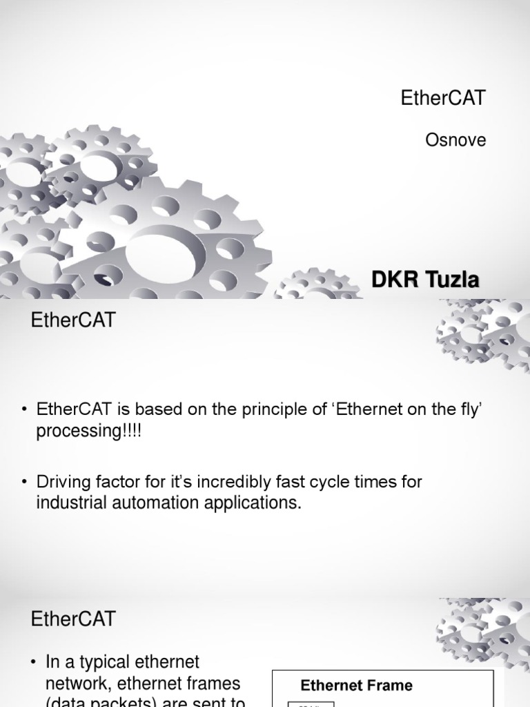 Ether Cat | PDF | Internet Protocols | Computer Network