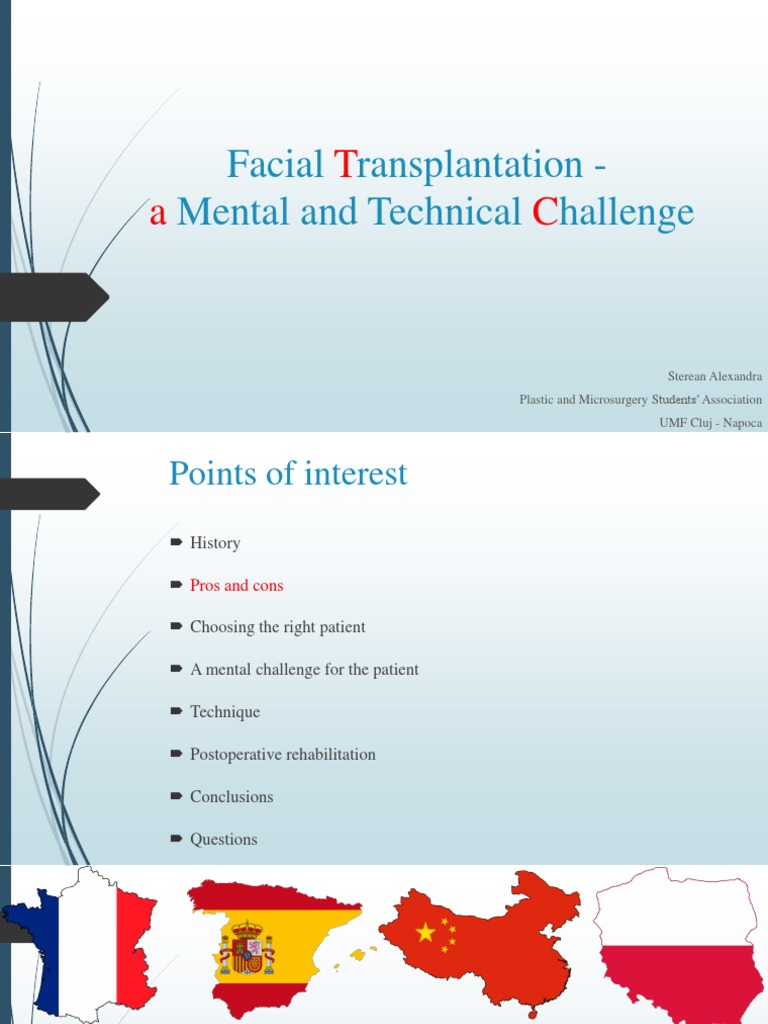 Face Transplantation: Challenges and Insights | PDF | Face Transplant ...
