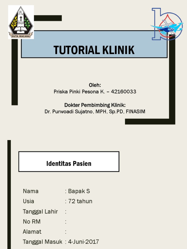 Contoh Tutorial Klinik SIRS | PDF