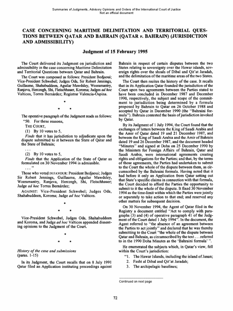 Bahrain | PDF | Treaty | Bahrain