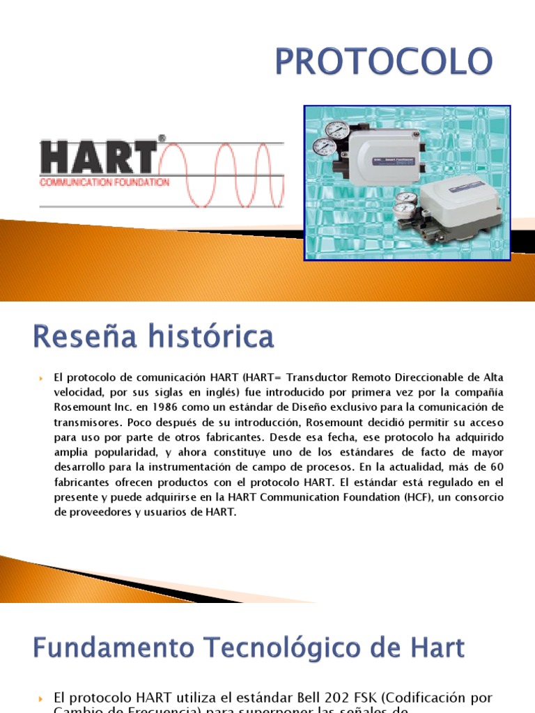 Comunicacion Protocolo Hart | PDF | Señal analoga | Telecomunicaciones