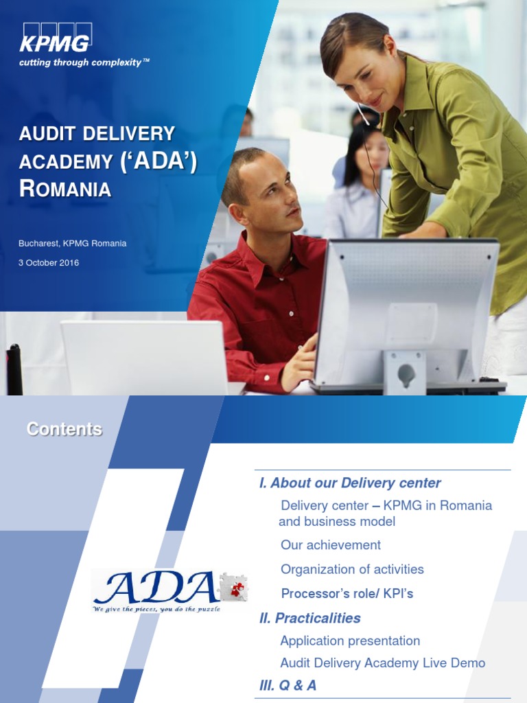 Day 1 ADA Presentation 2016 | PDF | Romania | Audit