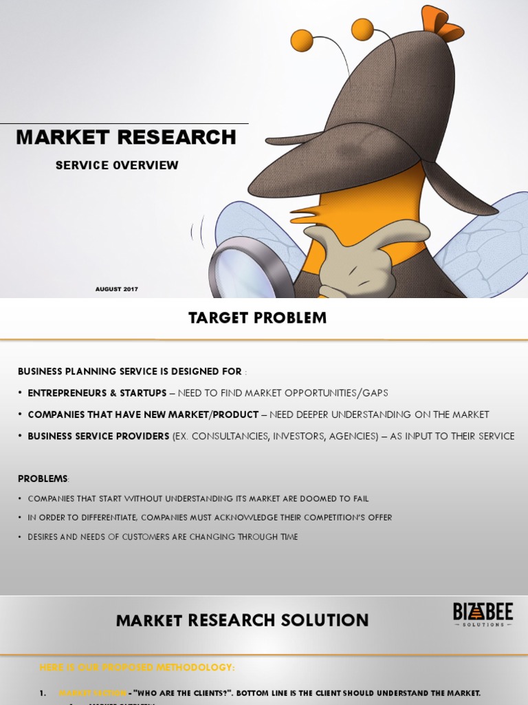 Market Research: Service Overview | PDF | Marketing Research | Market ...