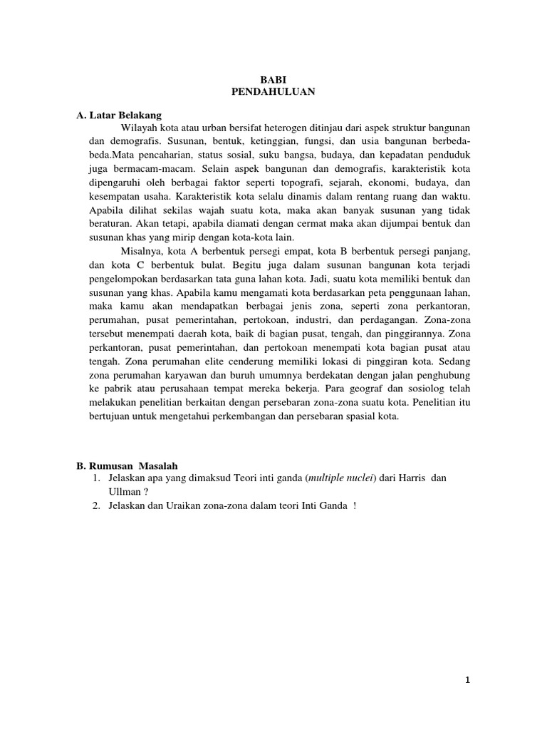 Teori Inti Ganda | PDF