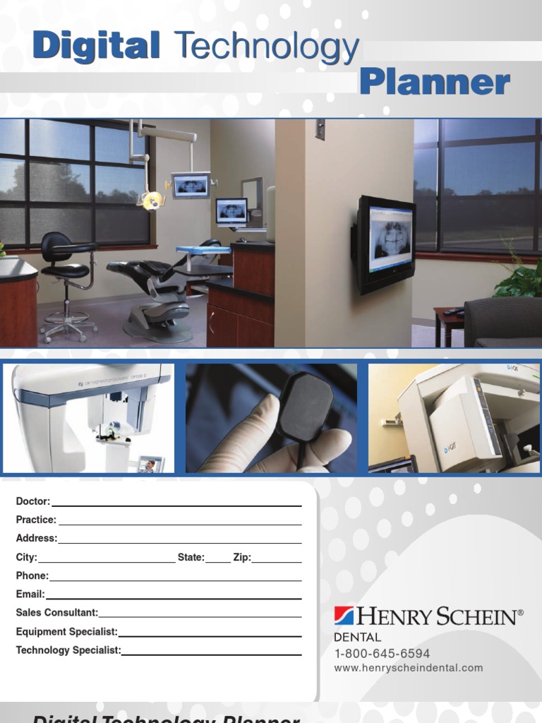 Digital Technology Planner | PDF | Medical Diagnosis | Dentist