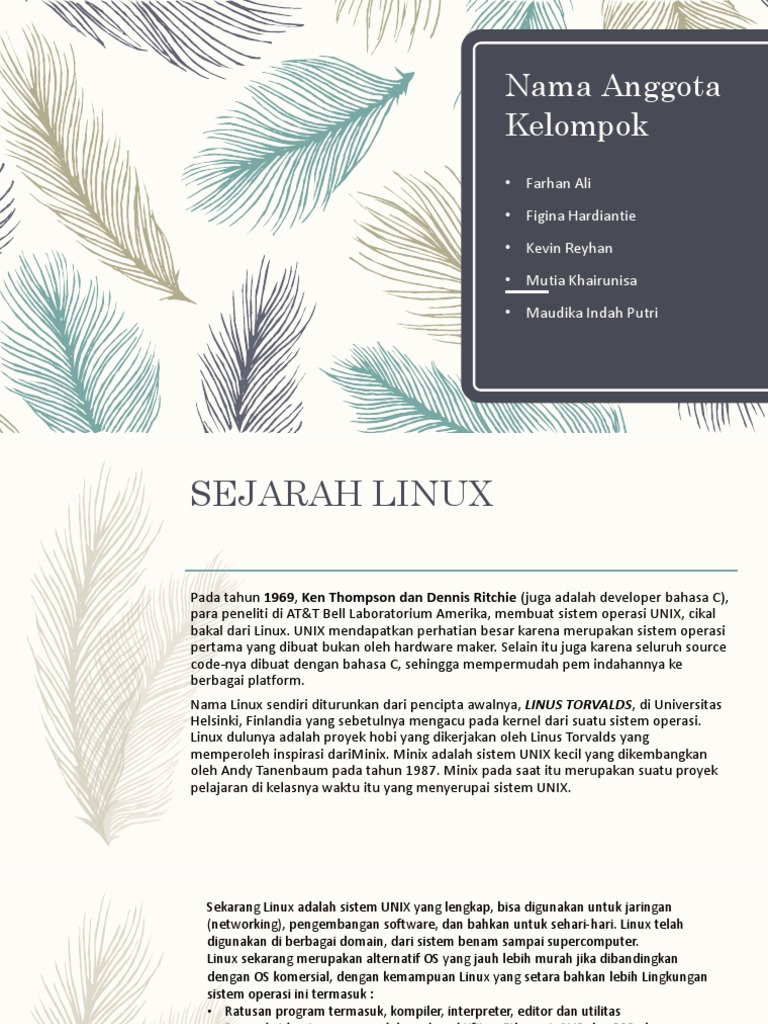 Sejarah Linux | PDF