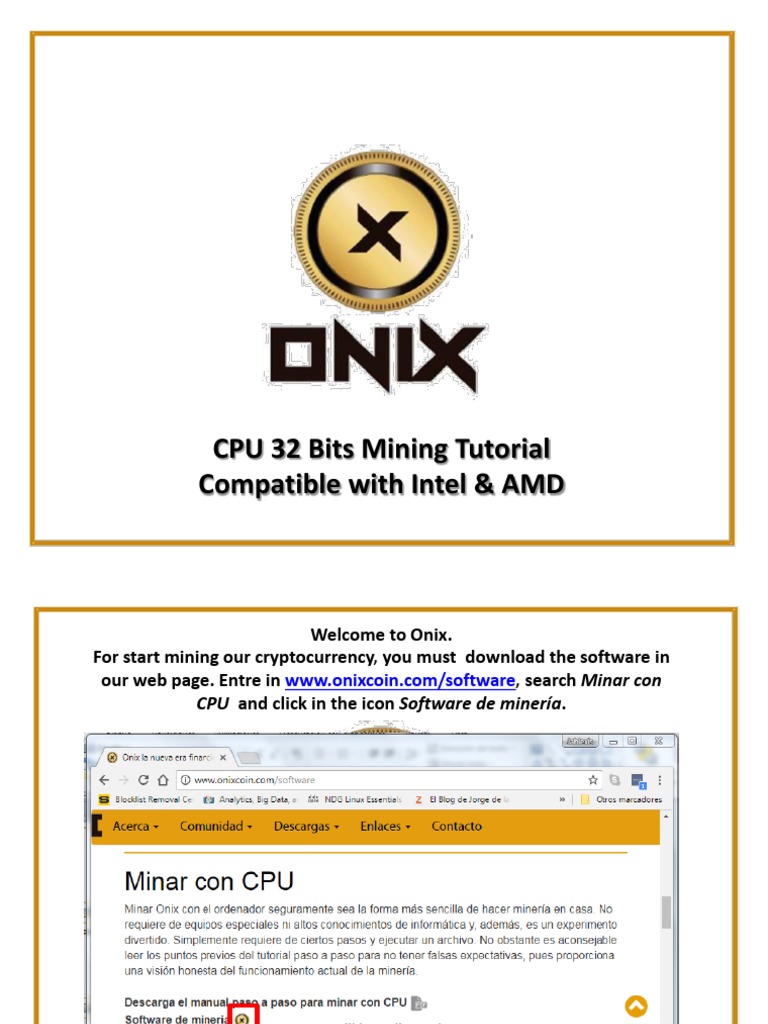 32-Bit CPU Mining Guide for Intel & AMD | PDF | Areas Of Computer ...