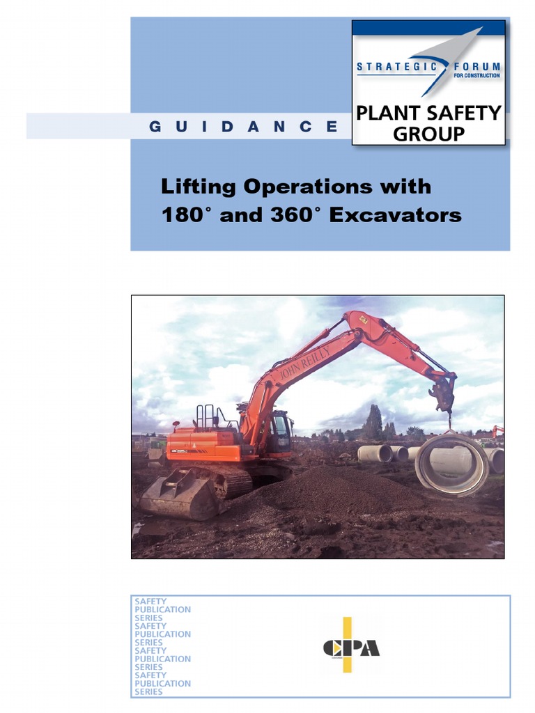 Guidance on Lifting With Excavators | Elevator | Crane (Machine)