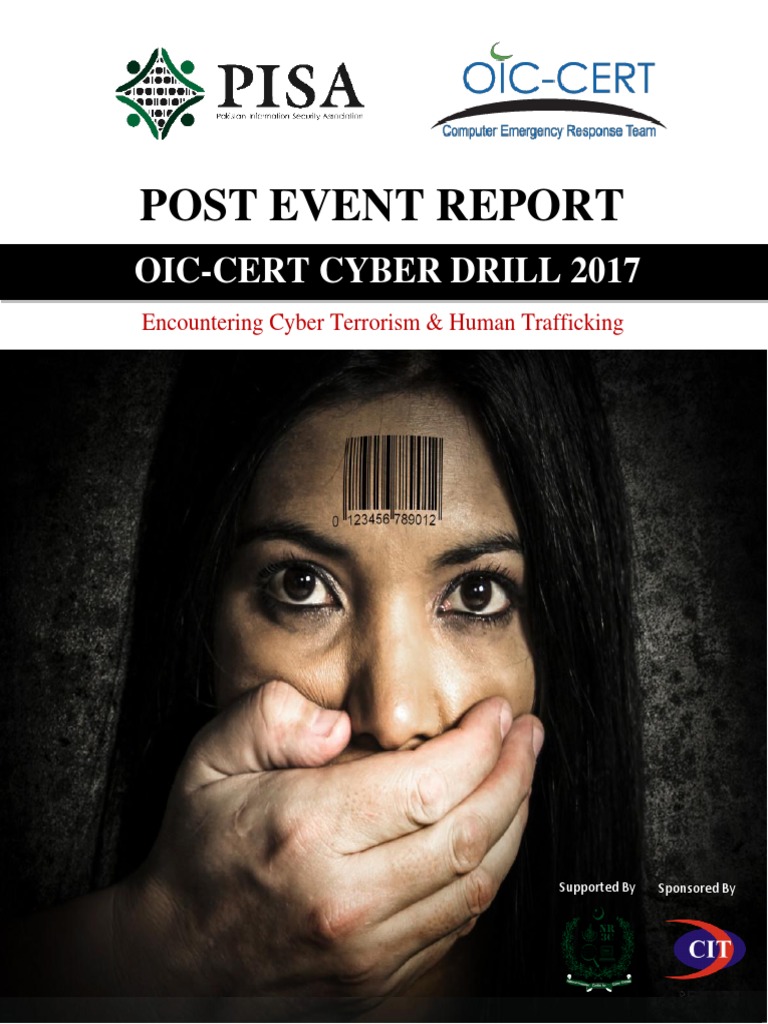 OIC-CERT Cyber Drill 2017, Post Event Report by PISA-CERT Pakistan | PDF | Cyberwarfare | Security