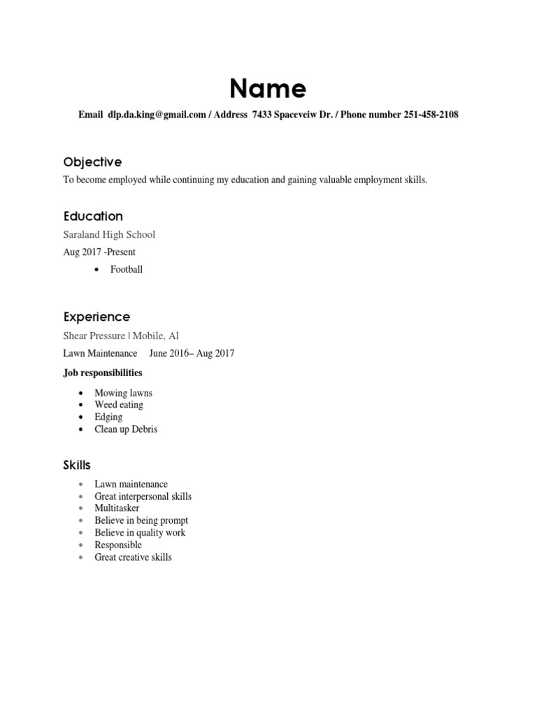 Devon Resume | PDF