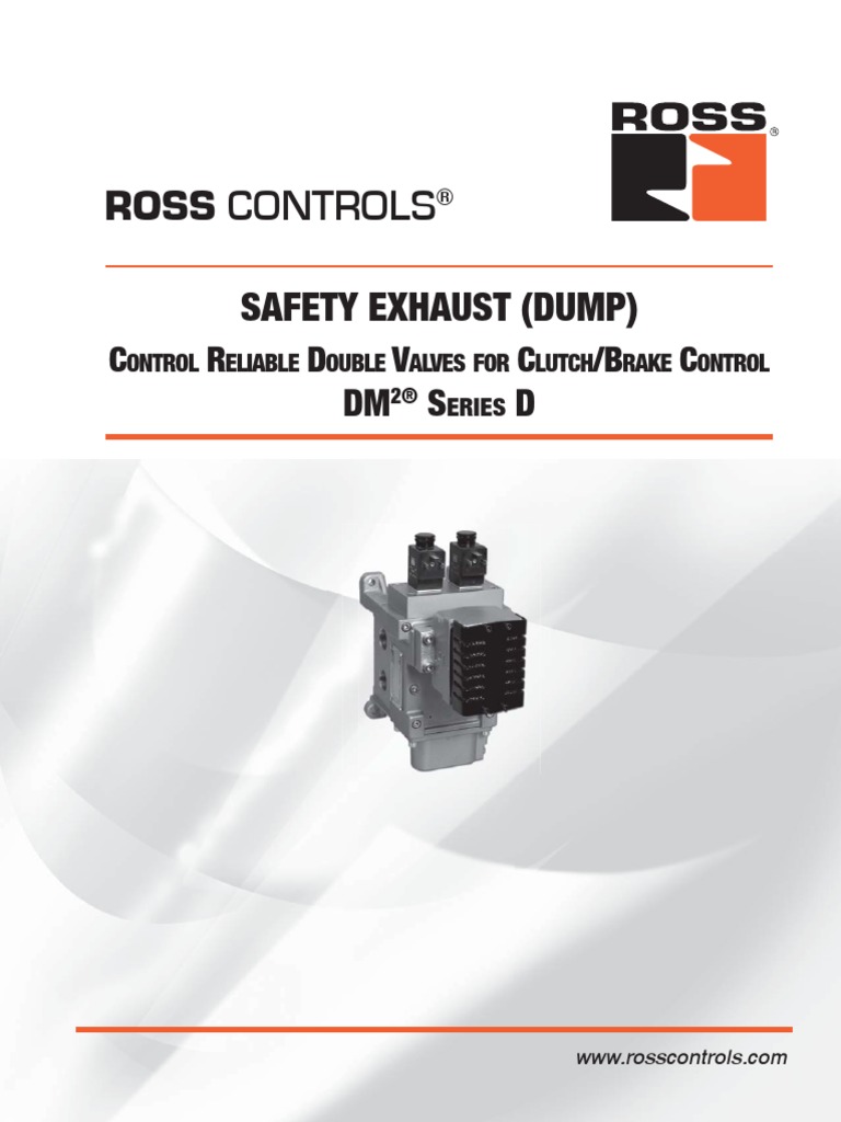 Clutch Brake Double Valves DM2 Series D ROSS PDF | PDF | Valve | Switch