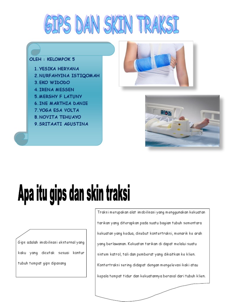 Lembar Balik Gips Dan Traksi | PDF