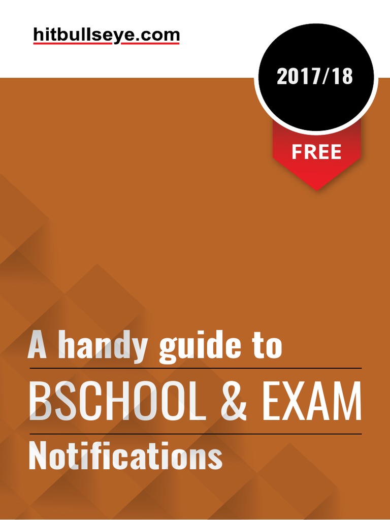 Guide To Business Schools and Entrance Exams | PDF | Graduate ...