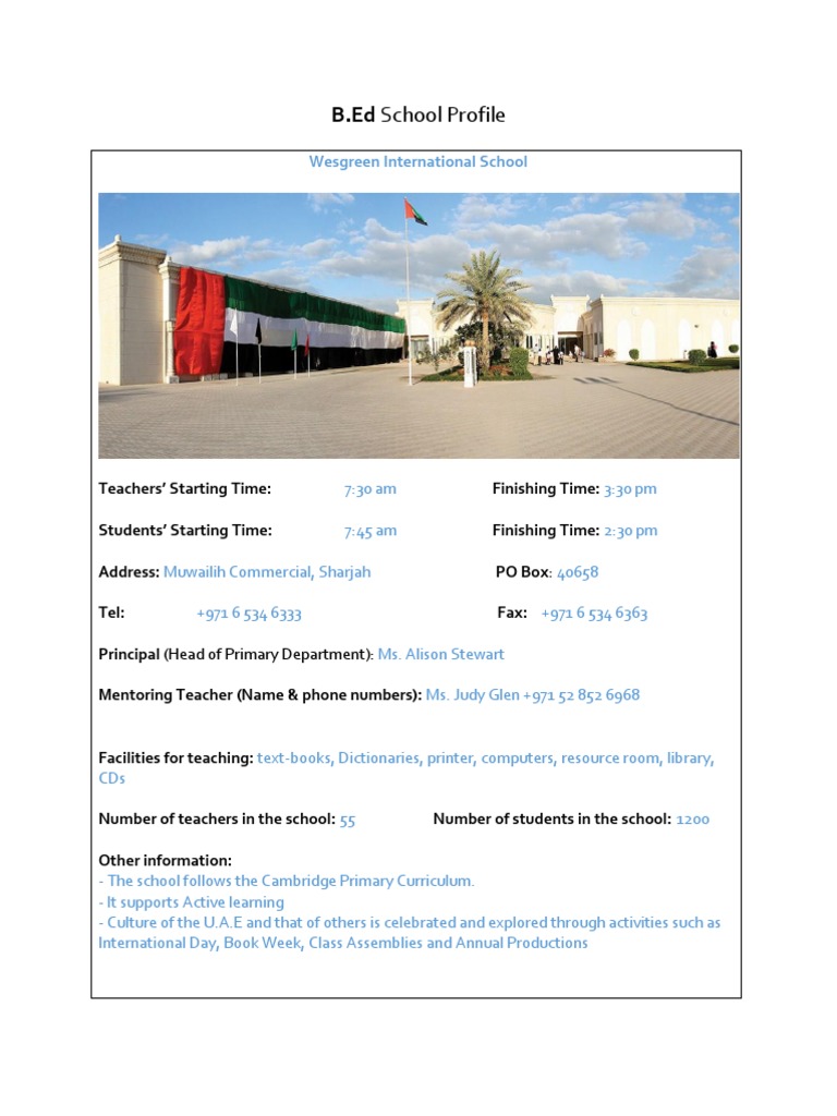 School Profile | PDF