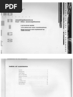 Saxophone Multiphonics | PDF