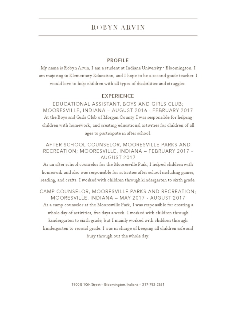 Robyn Arvin: 1900 E 10th Street - Bloomington, Indiana - 317-753-2531 ...