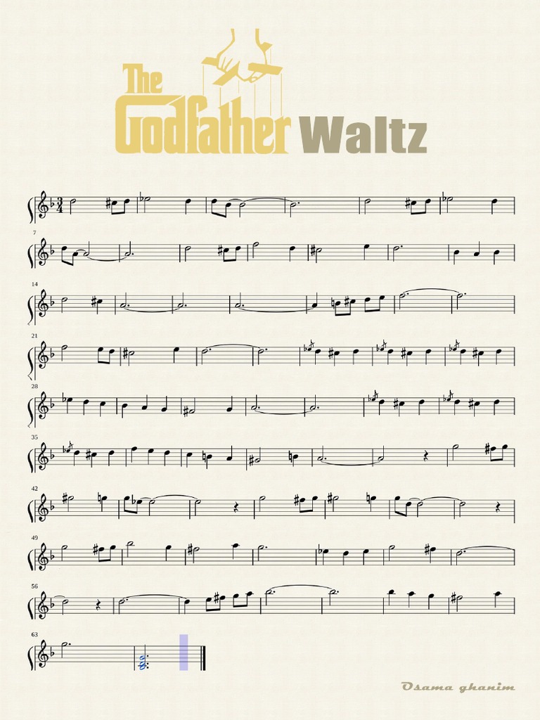 The Godfather Waltz Pdf