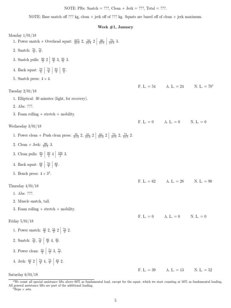 Block Training Program Overview | PDF | Athletic Sports | Sports
