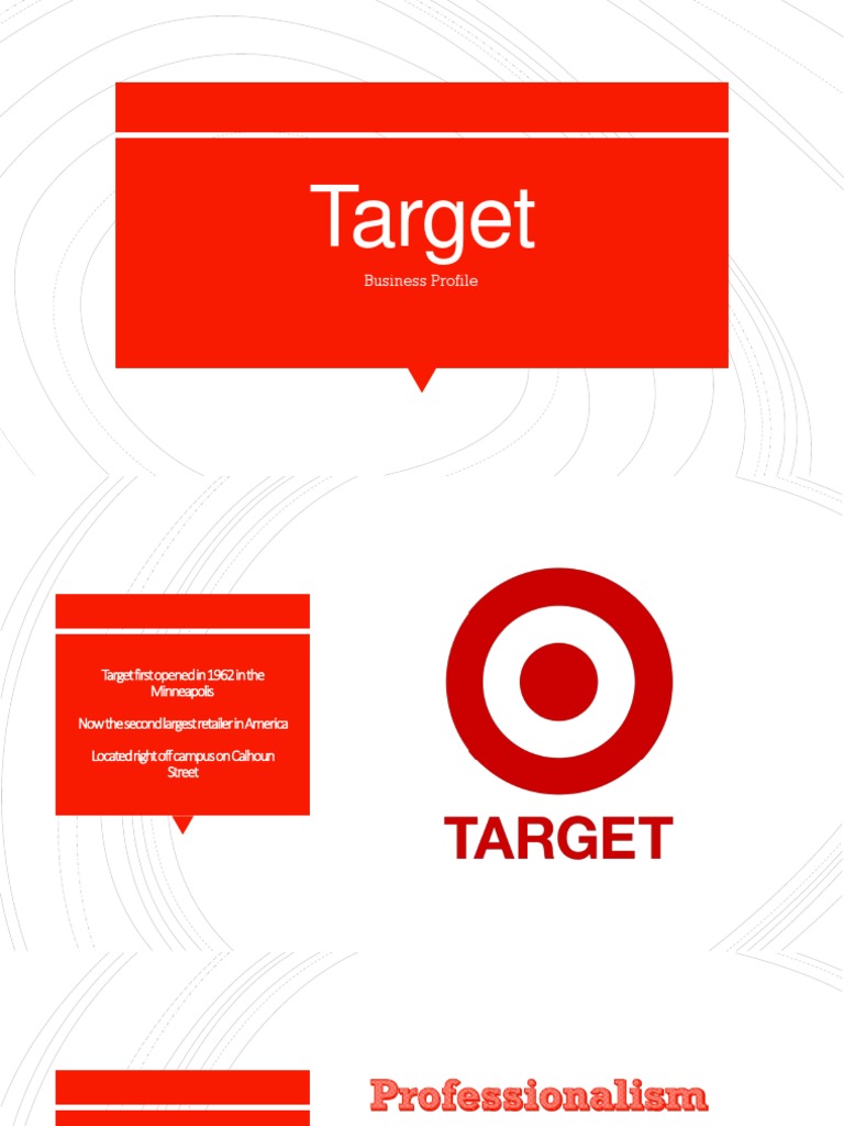 Target Presentation | PDF | Business