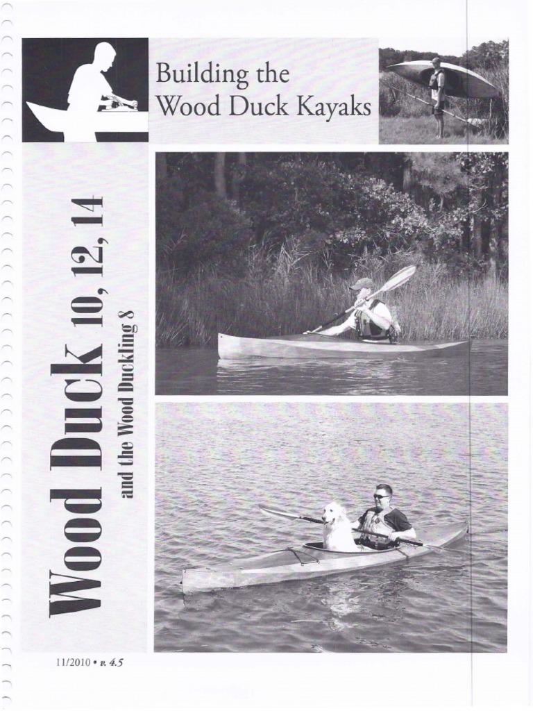 Building The Wood Duck Kayak | PDF | Epoxy | Plywood