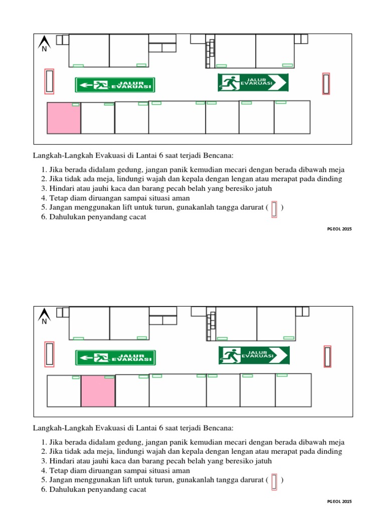 Denah Fis Um Lantai 6 | PDF