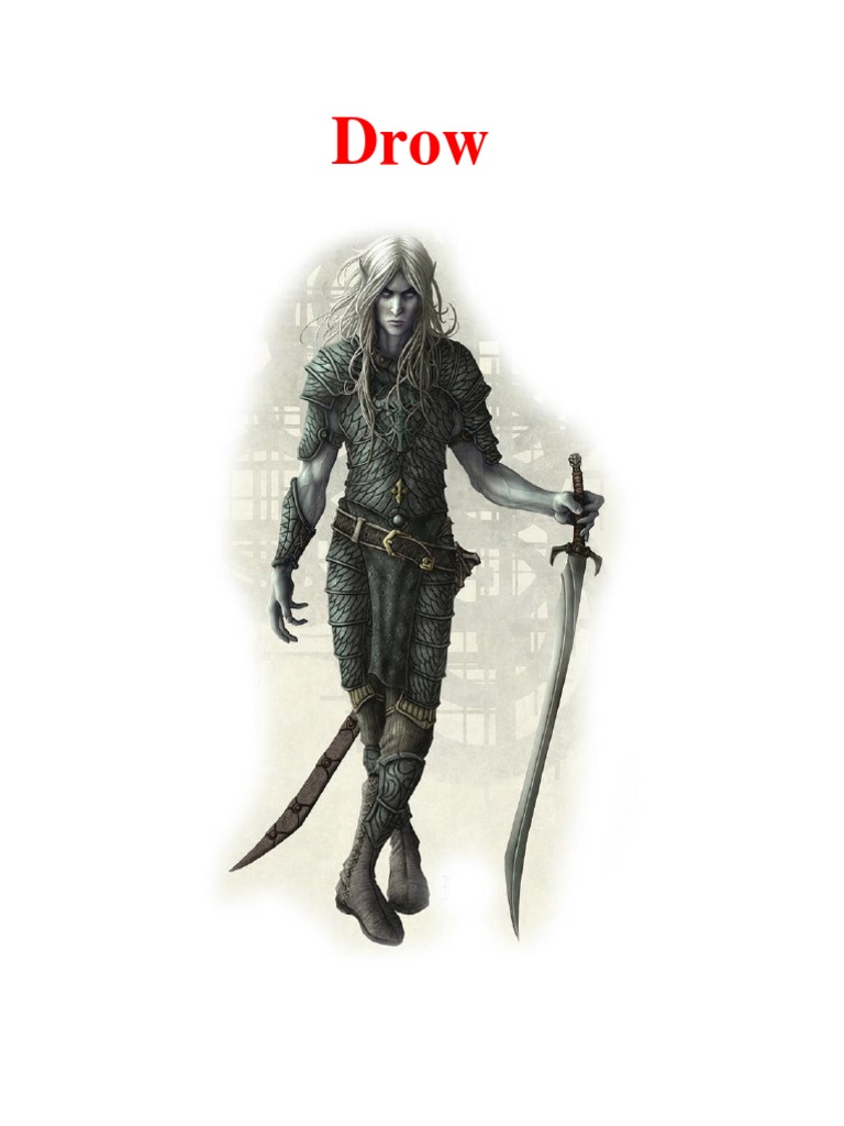 Drow | PDF | Drow (mazmorras y dragones) | Duendes